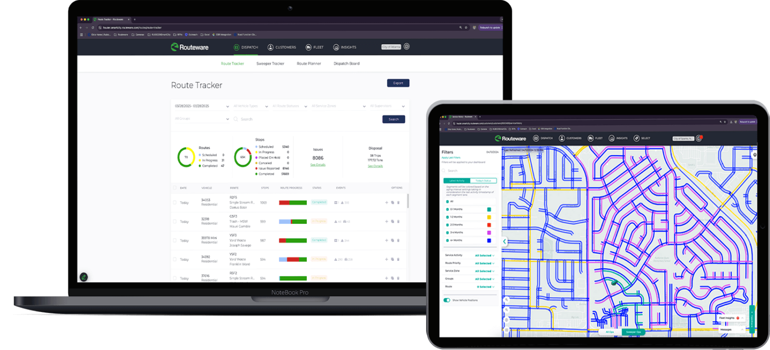 Street Sweeper Software Solutions - Routeware